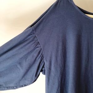 Anthropologie | Tops | Anthropologie Tla Longsleeve Blue Shirt Size M ...
